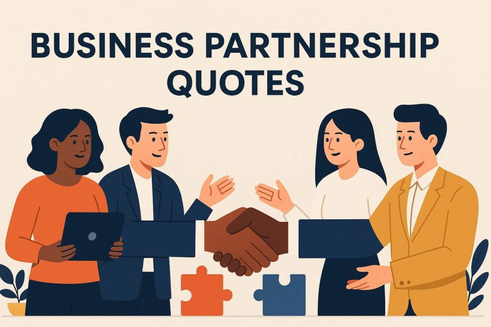 33 Inspirational Business Partnership Quotes