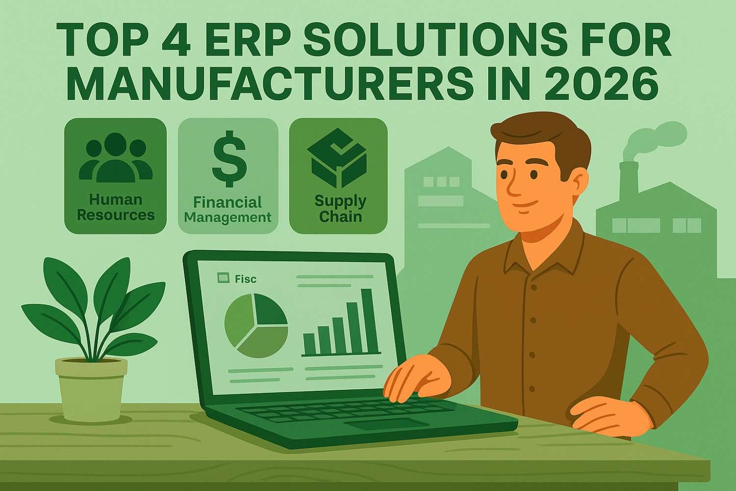Top 4 ERP Solutions for Manufacturers in 2026