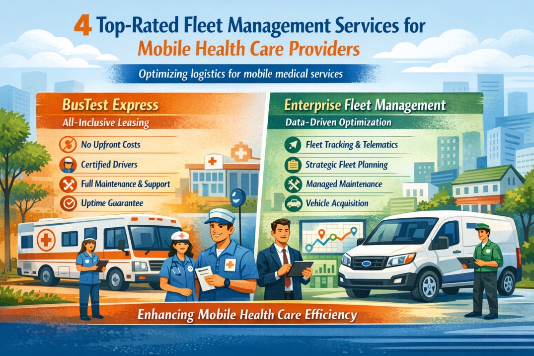 4 Top-Rated Fleet Management Services for Mobile Health Care Providers